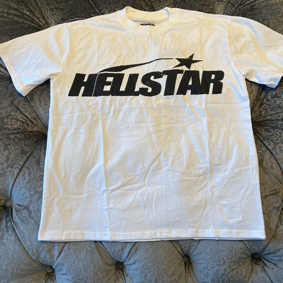 Hellstar | Shirts | Hellstar White Tee | Poshmark